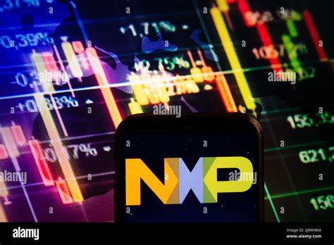 Konskie Poland September 04 2022 Smartphone Displaying Logo Of Nxp Semiconductors Company