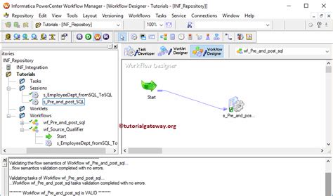 Pre Sql And Post Sql In Informatica