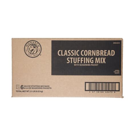 Monarch Mix Stuffing Cornbread Us Foods Chefstore