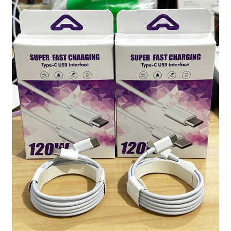 Kabel Data Kabel Charger Type C To C PD C W Suport Super Fast Charging Panjang Kabel Meter