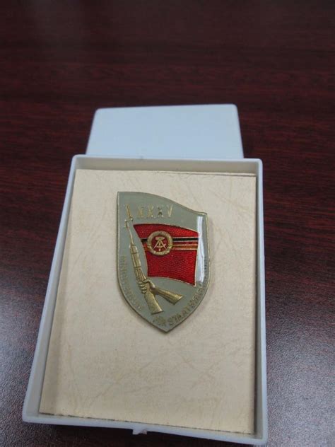 Original Ddr East German Stasi Mfs 35 Year Anniversary Badge Soviet Kgb Nva 1818633235