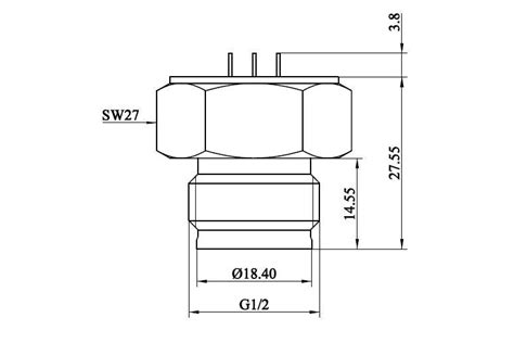 China Xdb102 2 Flush Diaphragm Pressure Sensor Manufacturers And