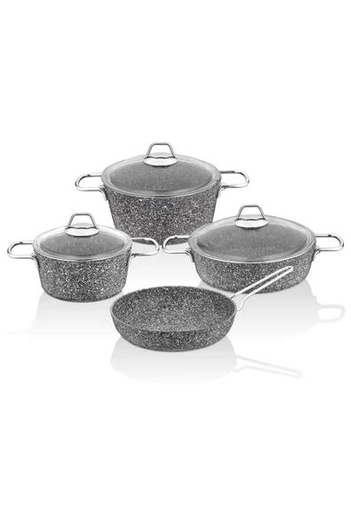 Taç Mastercook 7 Parça Granit Tencere Seti Me Pttavm