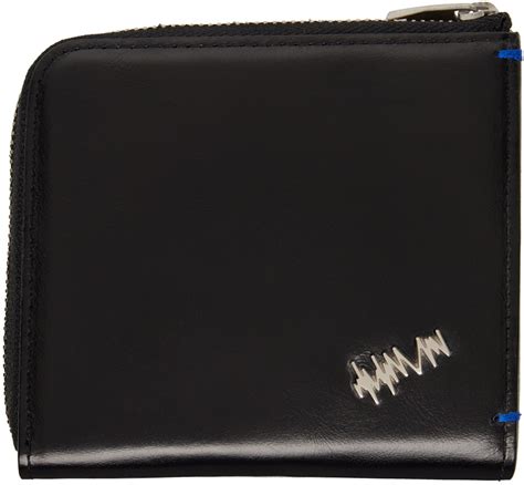 Ader Error Black Trs Tag Wallet Ader Error