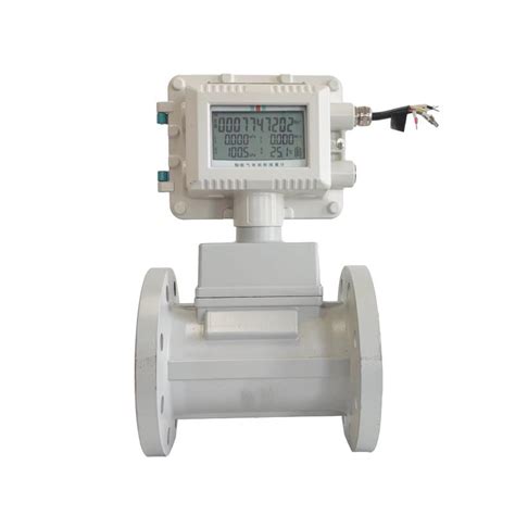 DN DN Gas Turbine Flow Meter With T P Compensation For Natural Gas Pipeline Flowmeter And