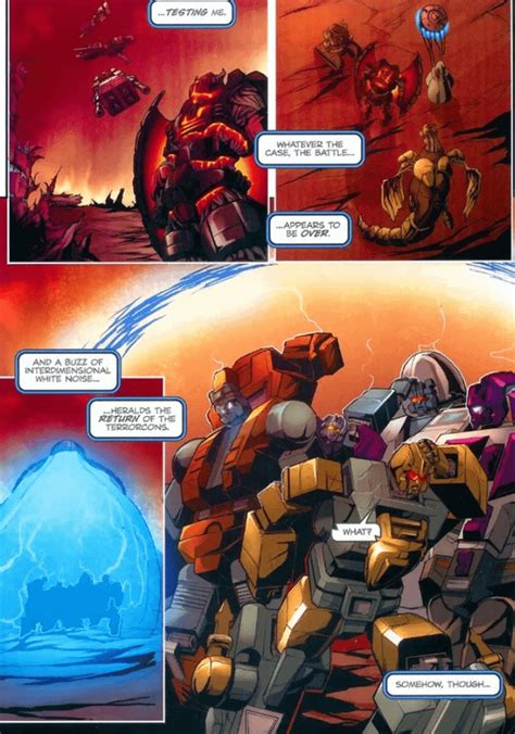 I Wish We Could Have Seen Sixshot And The Terrorcons In Idw More R