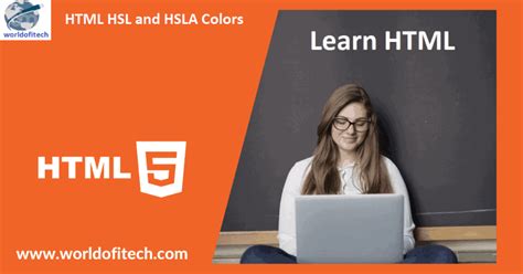Html Hsl And Hsla Colors Worldofitech