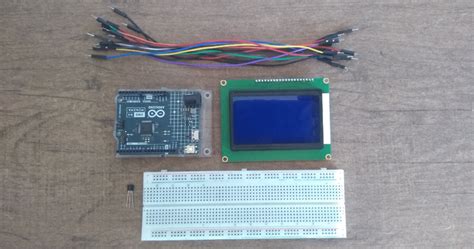 Sensor De Temperatura Lm35 Com Arduino E Display Gráfico