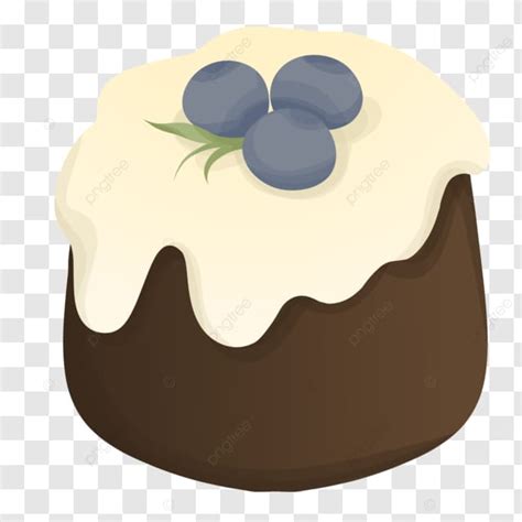 바닐라와 블루베리로 장식된 초콜릿 디저트 디저트 초콜릿 케이크 블루베리 케이크 Png 일러스트 및 Psd 이미지 무료 다운로드 Pngtree