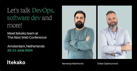 itekako on linkedin tnwconference softwaredev devops ai
