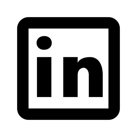 Github Linkedin Icons Logos Symbols Free Download Png Svg