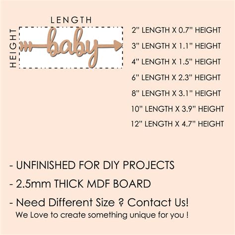 Baby Arrow Cutout– Hobby Decor Pvt Ltd
