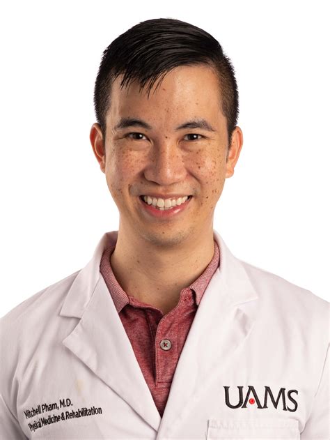 hieu m pham m d physiatrist little rock uams health