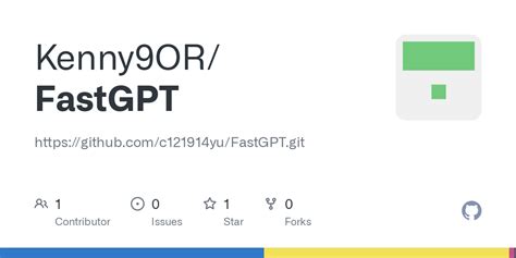 github kenny9or fastgpt c121914yu fastgpt git