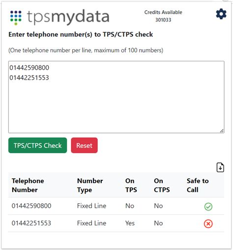 How To Use Tpsmydata