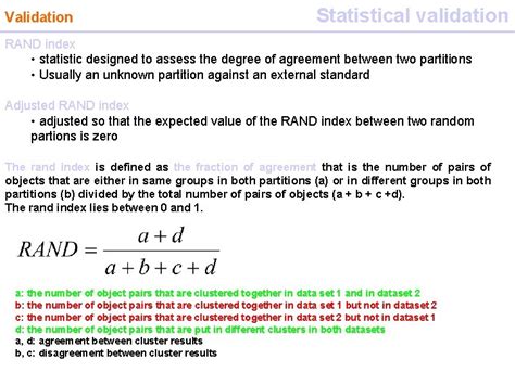 Cluster Validation Integration Ices Bioinformatics Overview Introduction Microarray