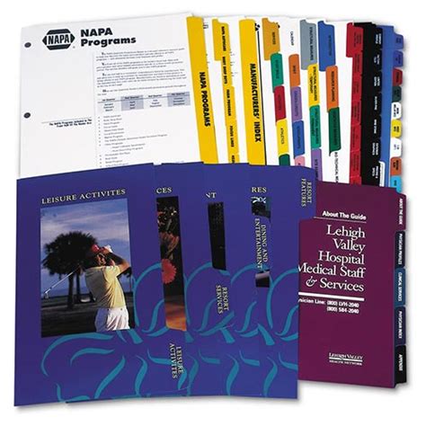 Index Dividers Tabs Integrity Printing