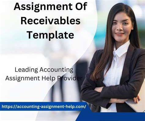 Assignment Of Receivables Template Accounting Assignment Help Online