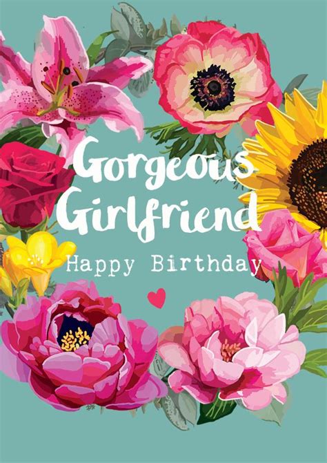 Happy Birthday Flowers For Girlfriend Best Flower Site