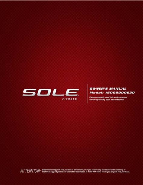 Sole F63 User Manual At Van Flores Blog