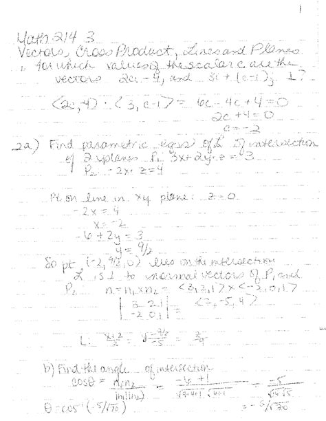 Plane Differential Calculus Of Multivariable Functions Solved Exam