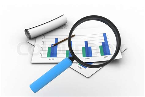 Business Graph Analyzing Stock Image Colourbox