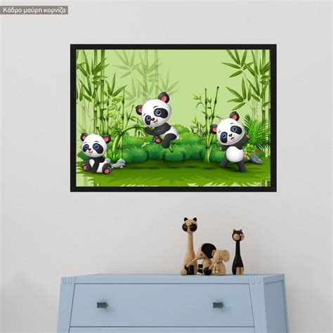 Playful Panda Poster
