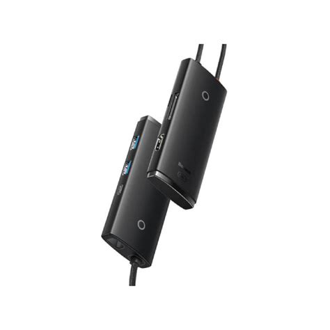 Baseus Lite Series 6 Port Type C HUB Black