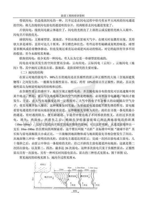 雷电基本知识形成及电流 学科知识 土木在线