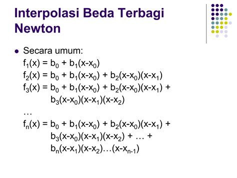 1 Metode Numerik Interpolasi Pdf