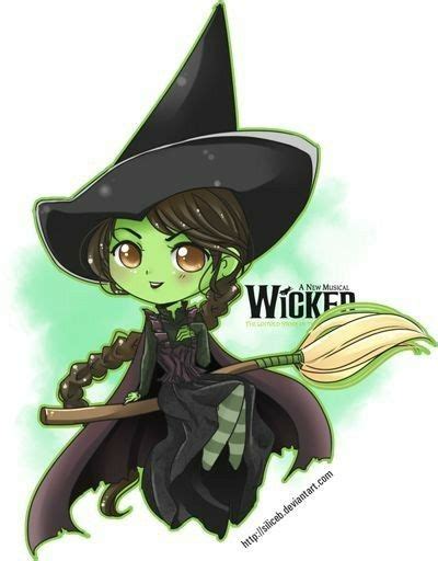 Pin By Josiane Lopes On Good Night Witches Chibi Wicked Musical
