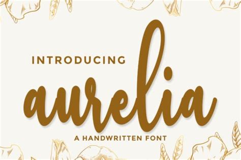 Aurelia Font Modern And Lovely Script For Elegant Designs Font Canyon
