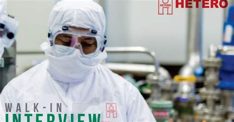 hetero labs walk in interview for qc 15 june 2019 hyderabad