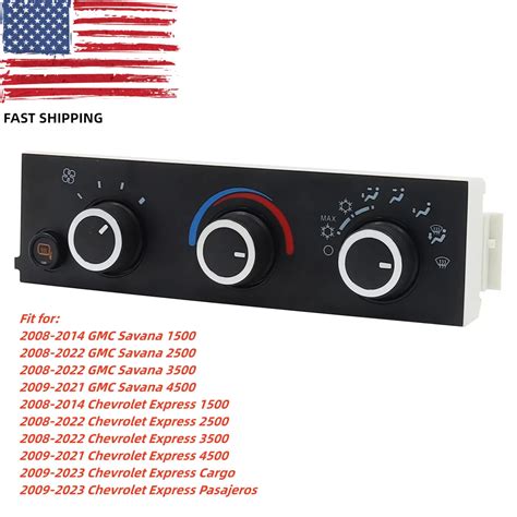 2008 Chevy K2500 Heater Control Unit 2008 2018 Chevrolet Express 2500