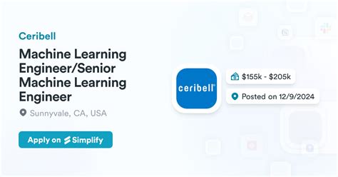Machine Learning Engineersenior Machine Learning Engineer Ceribell