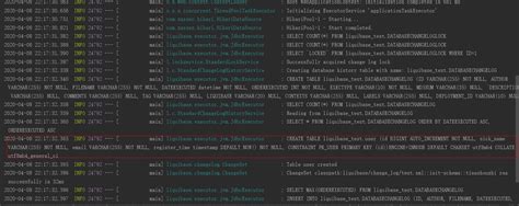 Springboot整合liquibase 阿里云开发者社区