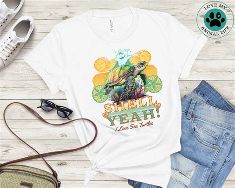 Shell Yeah Shirt Sea Turtles Shell Yeah Beaches Pogues Life Tshirt Awkward Turtle Yertle
