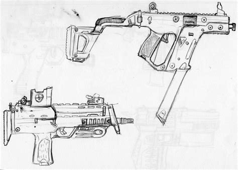 Sub Machine Guns By AngelHernandez On DeviantArt