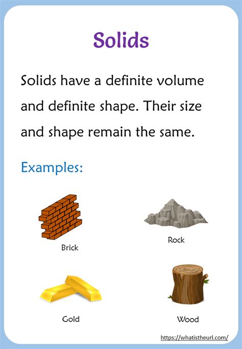 States Of Matter Solid Examples