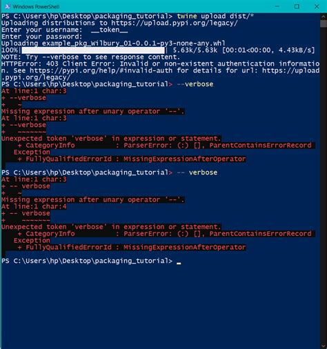 trouble following packaging libraries tutorial · issue 355 · pypa packaging problems · github