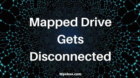 Mapped Drive Gets Disconnected While Copying Large Files In Windows