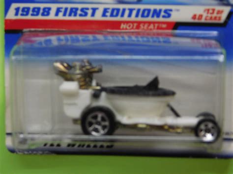 Hot Wheels 648 Hot Seat 1998 First Editions 13 Of 40 White