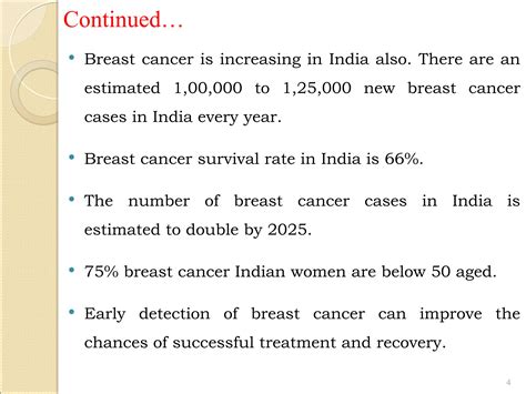 Early Detection And Classification Of Breast Cancer Using Mammograms