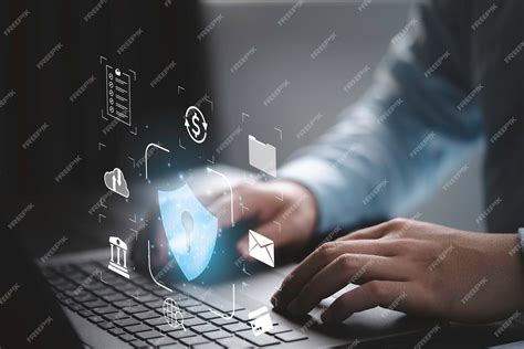 Premium Photo Businessman Typing On Keyboard Laptop Computer To Input Username And Password