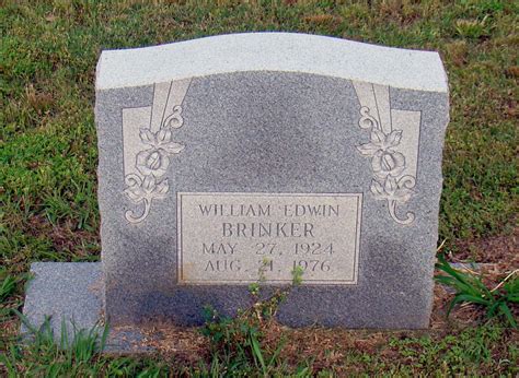 William Edwin Brinker 1924 1976 Find A Grave Memorial