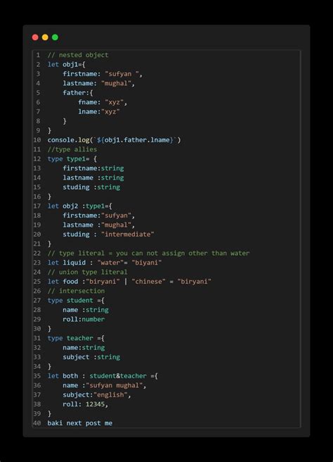 Learned Typescript From Piaic Sufyan Mughal Posted On The Topic Linkedin