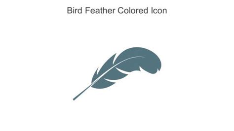 Bird Feather Icon Powerpoint Presentation And Slides Ppt Sample Slideteam