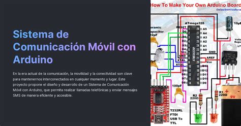 Sistema De Comunicación Móvil Con Arduino