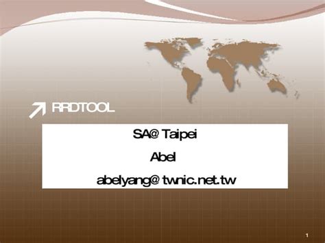 Rrdtool Ppt