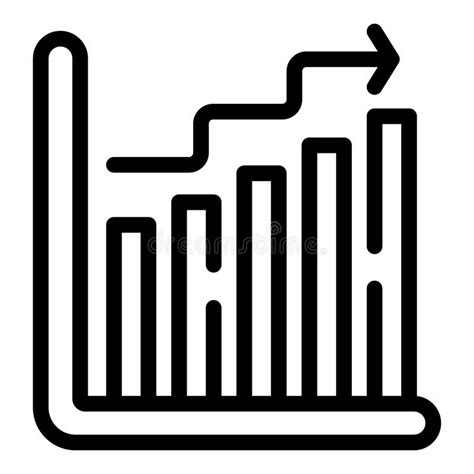 Walking Recording Graph Icon Outline Vector Body Motion Tracker Stock